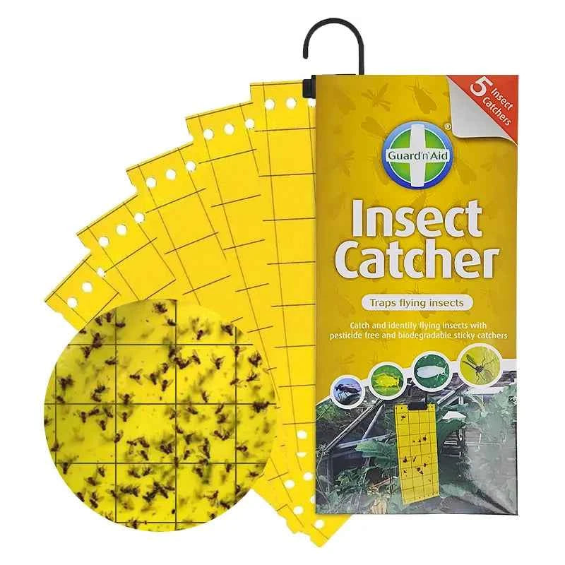Guard Aid Insect Catcher - Sticky Trap (5 Pack) – Bradford Hydroponics